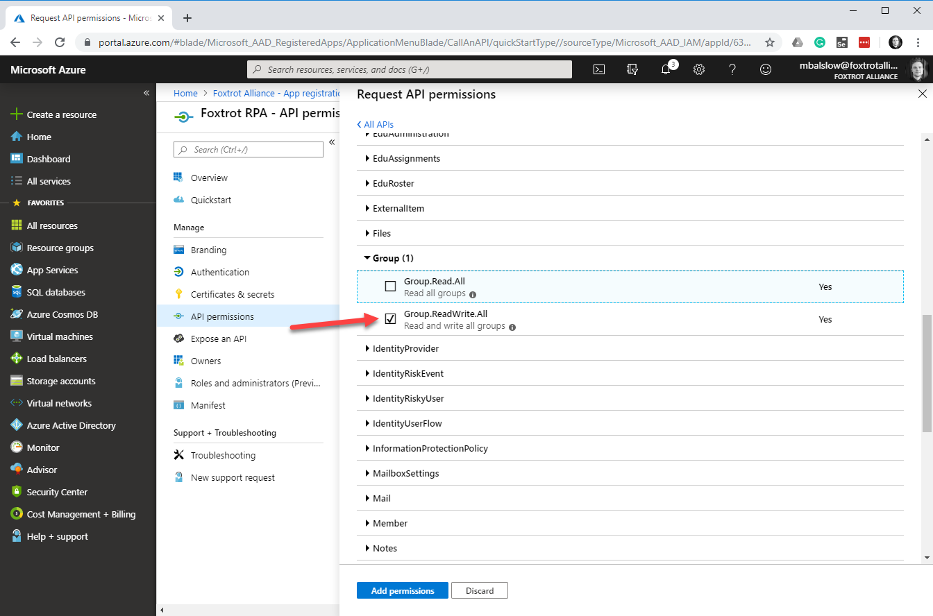 How-To Use Microsoft Teams API – Foxtrot Alliance