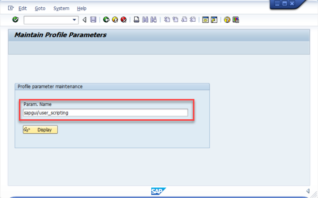 Enable Sap Gui Scripting Foxtrot Alliance